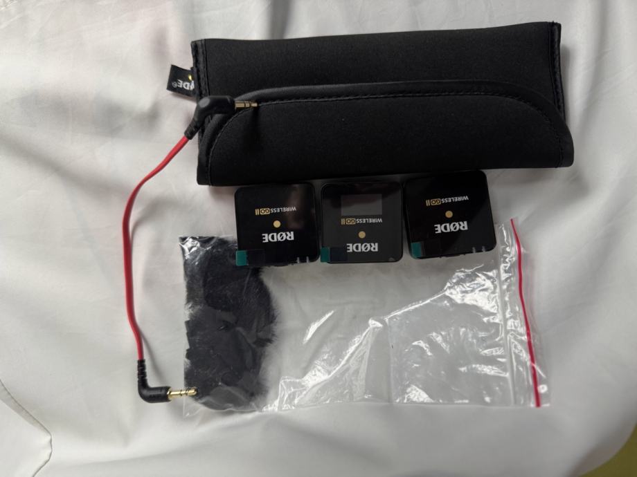 RØDE wireless GO 2 i Rode video micro compact microphone