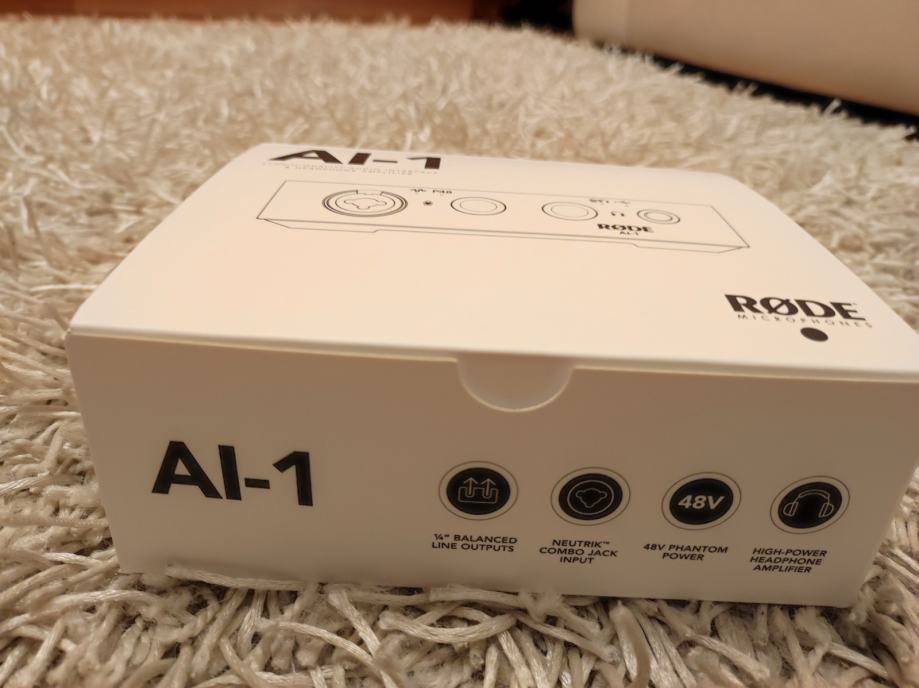 RODE AL-1 Studio- quality audio interface & headphone amplifier