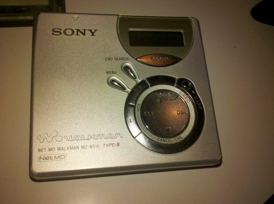 Sony Minidisc Net MD Walkman MZ-M510 TypeS