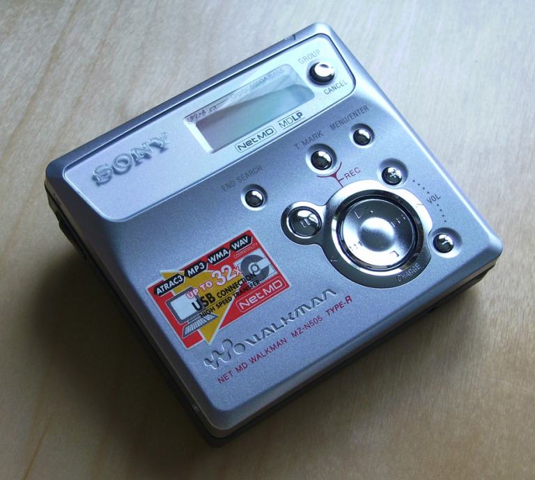 Sony MZ-N505 mini disc player