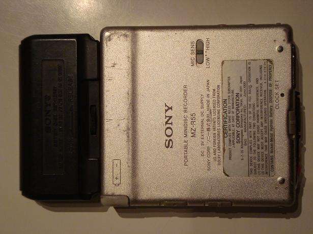 sony mz-r55