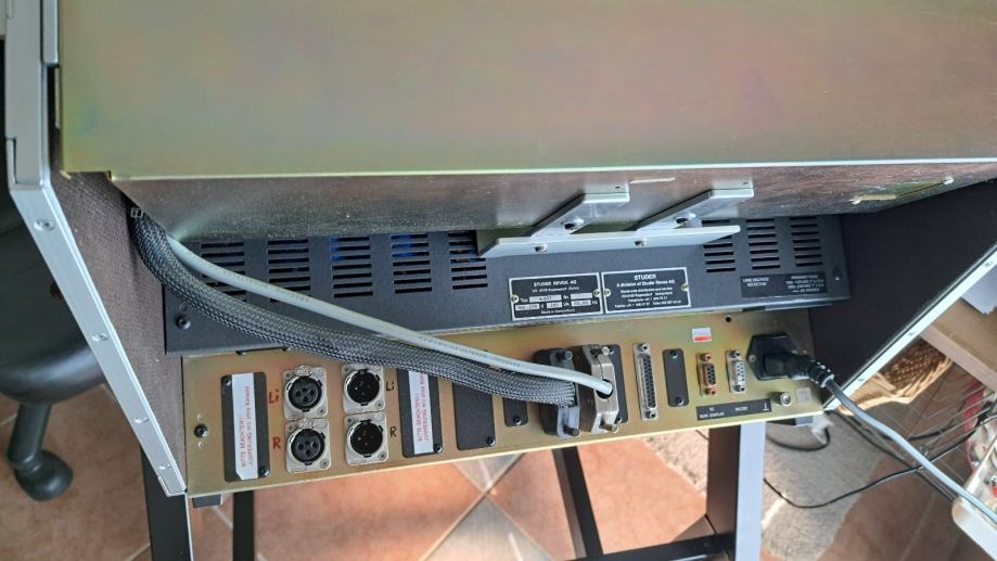 STUDER A807 mk2 magnetofon komplet