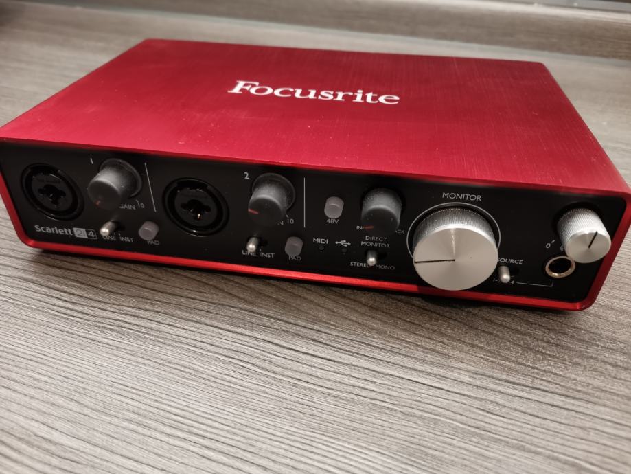 Zvučna kartica - Focusrite Scarlett 2i4 2nd Generation