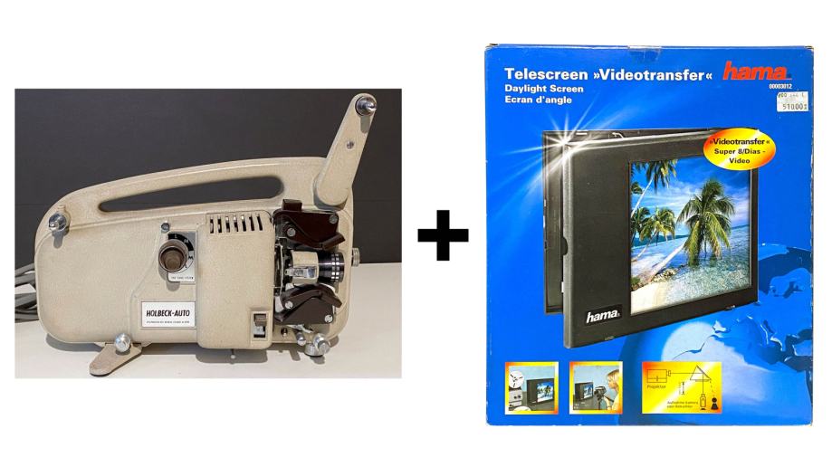 TELESCREEN + PROJEKTOR 8mm