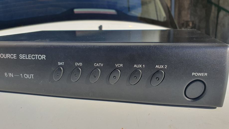 Audio video source selector