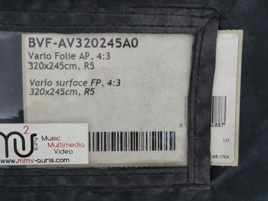 AV Stumpfl Vario fast fold platno (4:3 i 16:9 format)