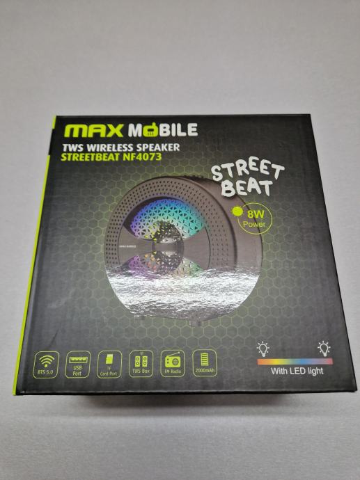 Bežični zvučnik Max Mobile STREET BEAT