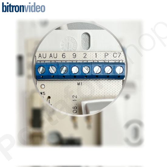 BITRON VIDEO portafon audio slušalica 4+n (5 žica). Novo.