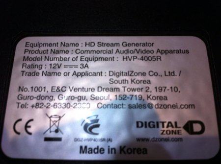 HD Stream Generator