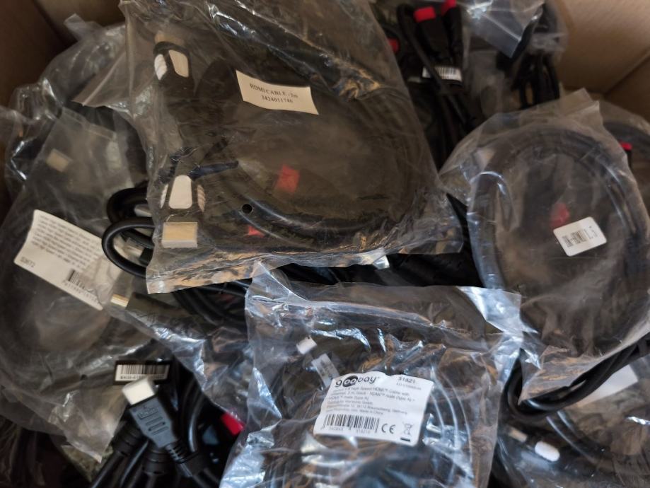 Novi HDMI i SCART kabeli (pojedinačno ili u kompletu)