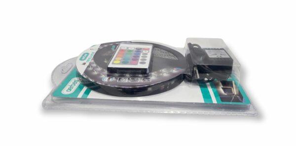 Iluminacijska USB led traka 2 x 2,5m RGB5050