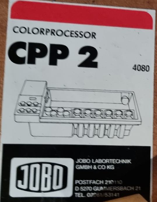 JOBO CPP 2 COLORPROCESSOR