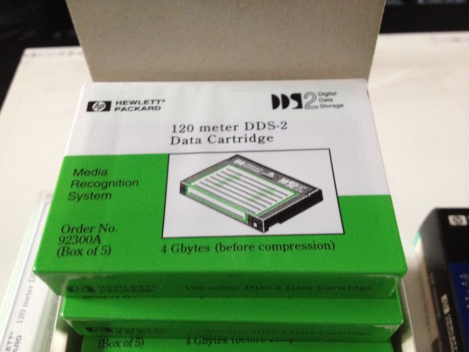 **KAZETE HP-Hawlett Packard-120m DDS-2 (Digital Data Storage)