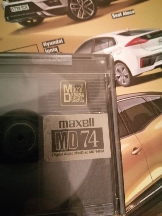 Maxell MiniDisc MD 74 RM