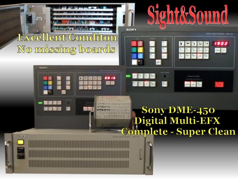 Sony profesionalni Video Mikser - Switcher BVS 3200P & DME 450P