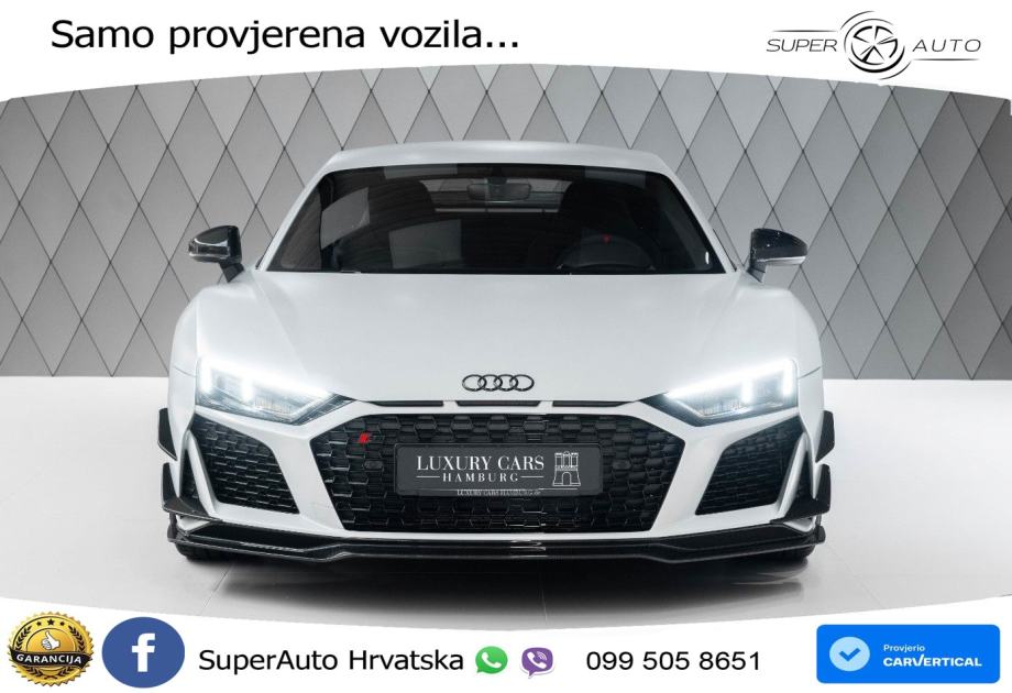 1/333 Audi R8 GT 5.2 FSI V10 RWD S tronic 620 KS, LASER+VIRT+GR SJED+C ...