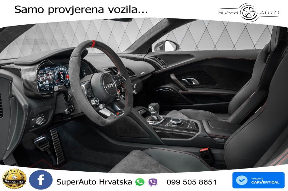 1/333 Audi R8 GT 5.2 FSI V10 RWD S tronic 620 KS, LASER+VIRT+GR SJED+C ...