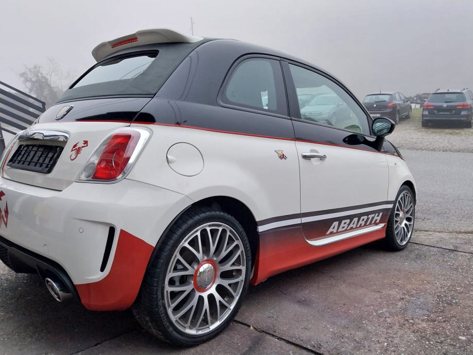 Abarth 500 cabrio F1 automatic mta racing automatik, 2011 god.