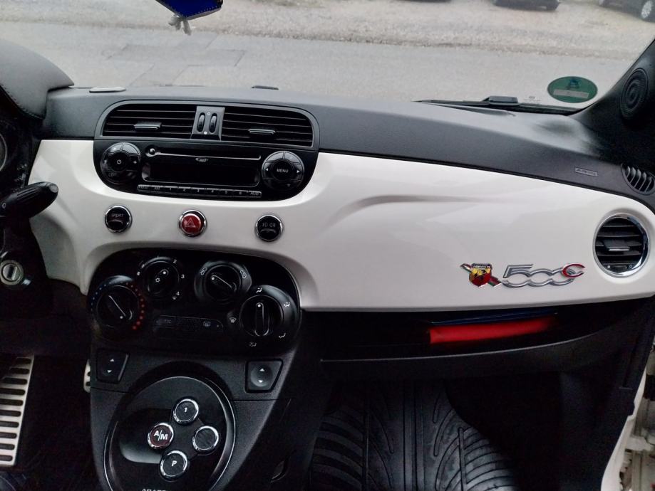 Abarth 500 cabrio F1 automatic mta racing automatik, 2011 god.