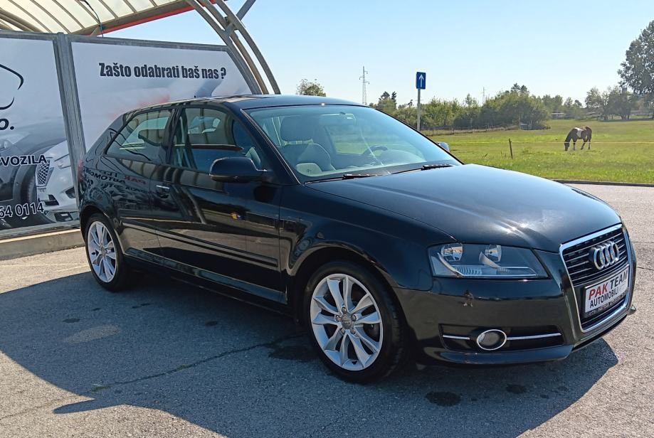 Audi A3 1,6 TDI NAVIGACIJA, DIG.KLIMA, TEMPOMAT, NOVE GUME, TOP STANJE ...