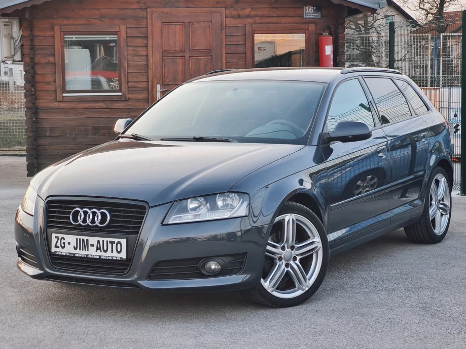 Audi A3 2,0 TDI 140ks Alu Kotači 18 Servisi Krediti Kartice, 2011 god.