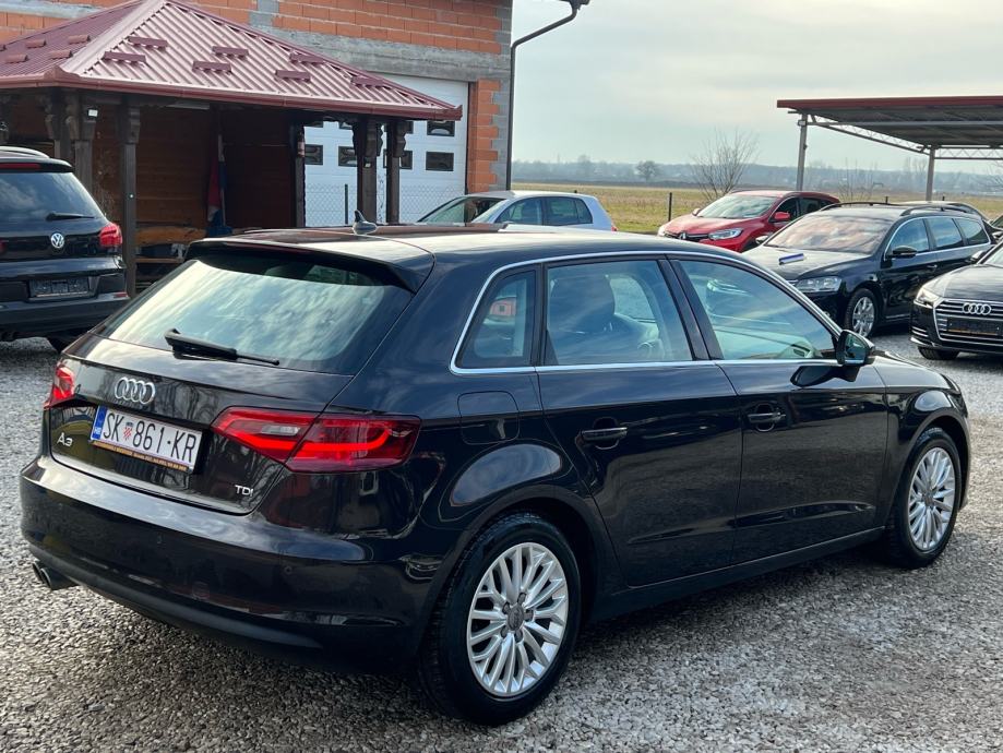 AUDI A3 2.0 TDI S-TRONIC 2015 GOD REG 1/2025, 2015 god.