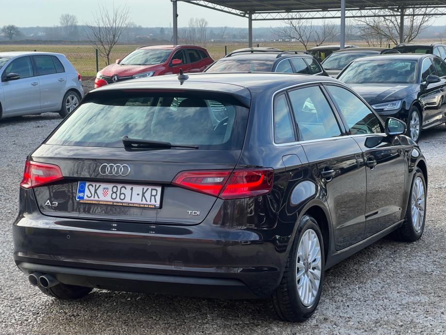 AUDI A3 2.0 TDI S-TRONIC 2015 GOD REG 1/2025, 2015 god.