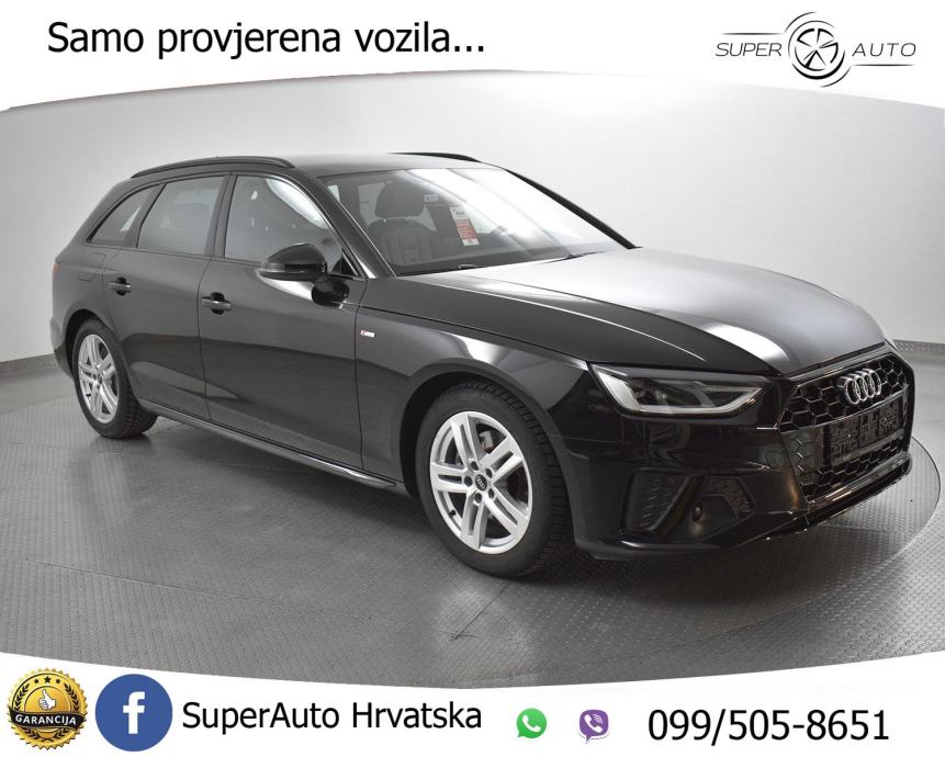 Audi A4 Av. 35 TFSI S-Tr 150 KS, S LINE+EXTER+VIRT+ACC+SHZ+KOŽA+MEMO ...