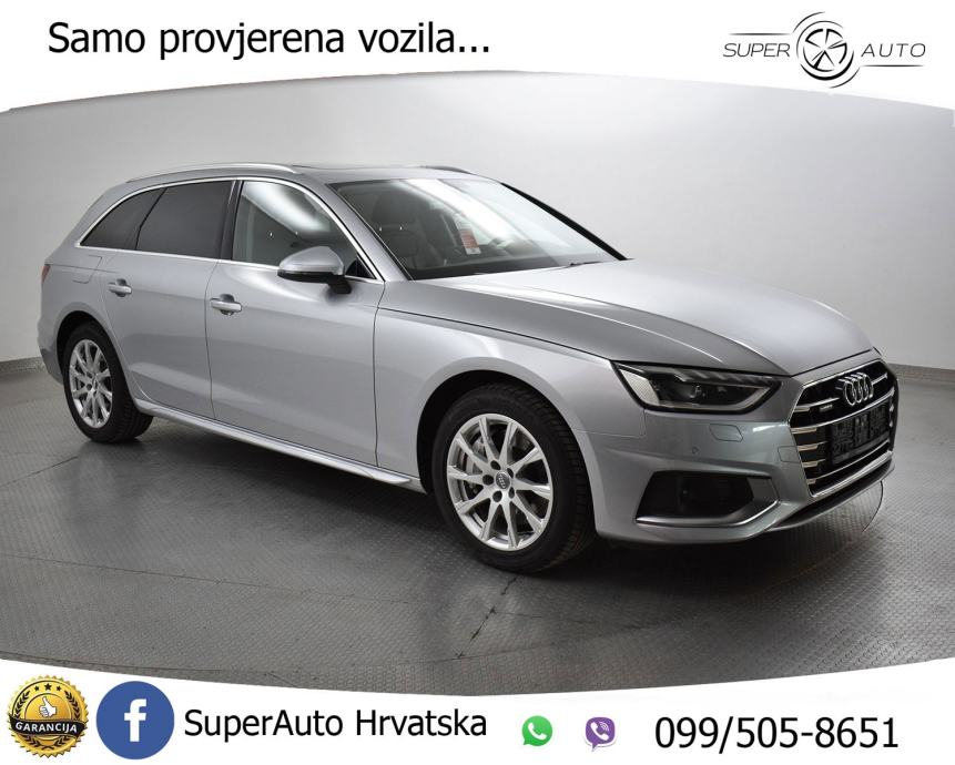 Audi A4 Av. 45 TDI Quatt Advanced 231 KS, PANO+STDHZ+MATRIX+SHZ, 2019 god.