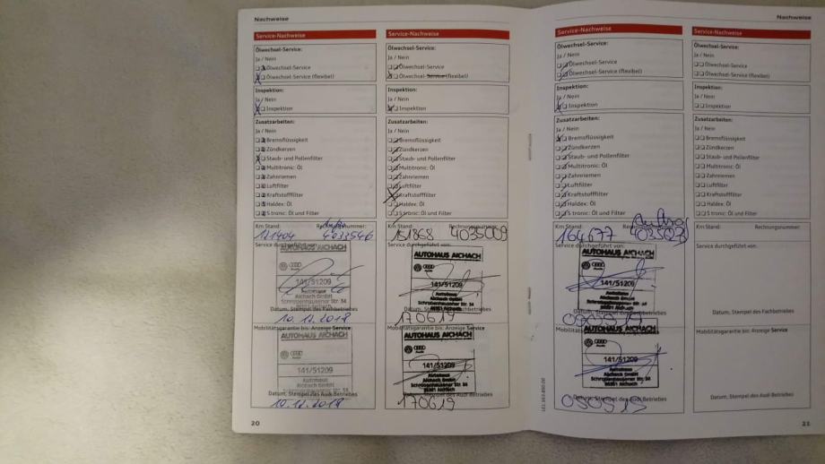 Audi A4 Avant 2,0 TDI strane tablice, 2016 god.