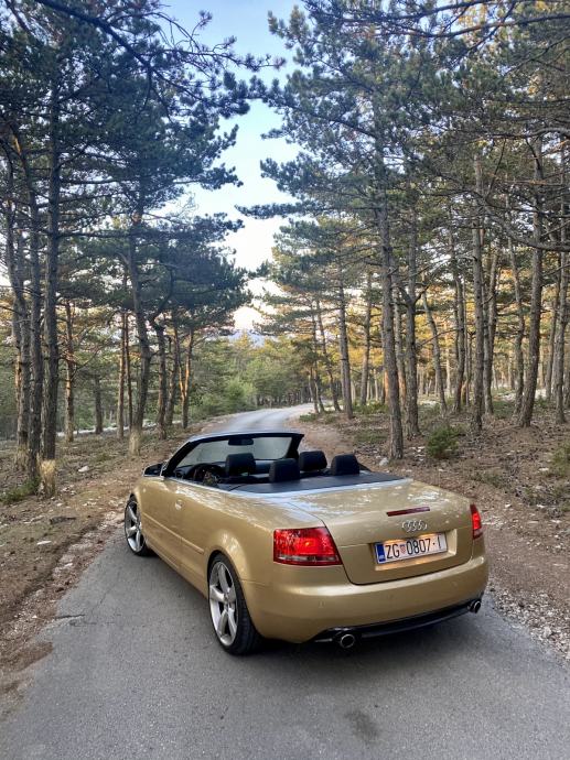 Audi A4 B7 1.8 Turbo Cabrio S-Line, 2007 god.