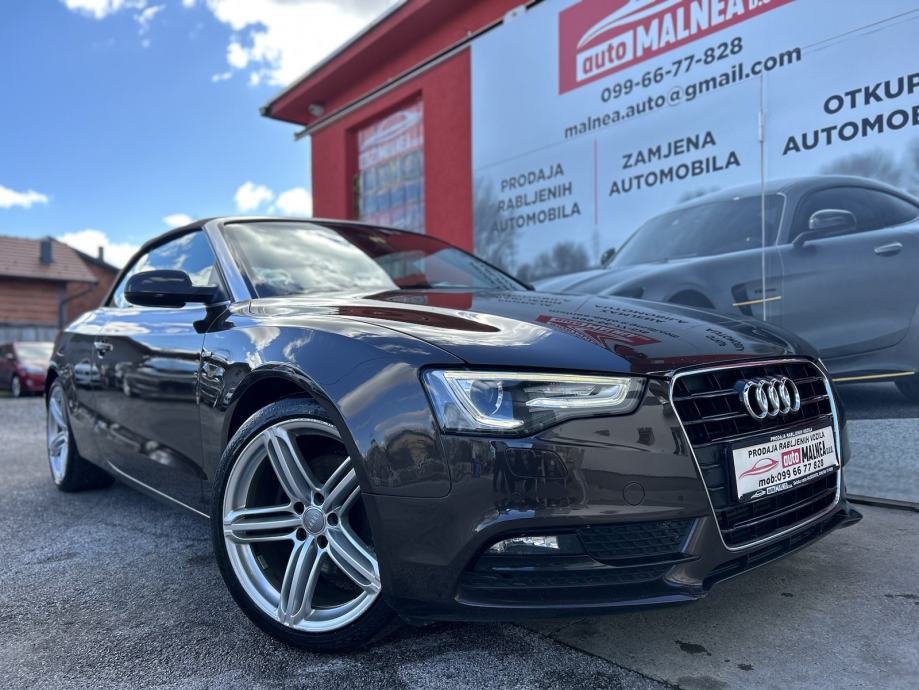 Audi A5 Cabrio 2,0 TDI 130KW 2012G.//S.LINE// NOVI MODEL TOP STANJE ...