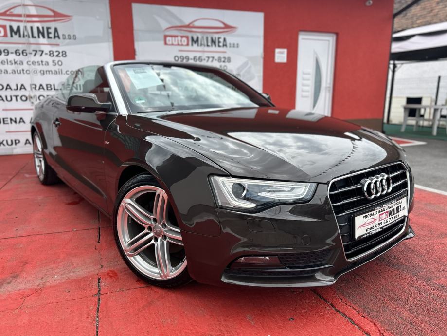 Audi A5 Cabrio 2,0 TDI 130KW 2012G.//S.LINE// NOVI MODEL TOP STANJE ...