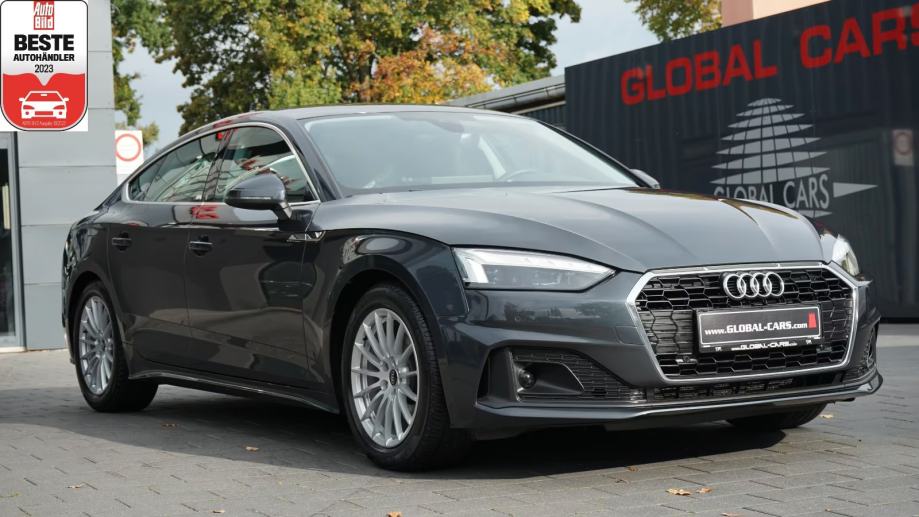 Audi A5 Sportback 35 TDI LED/matrix navi gr.sj. virt.k. ambilight 1.vl ...