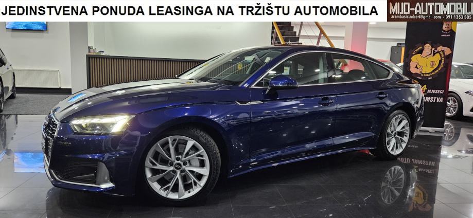 Audi A5 Sportback 40 TFSI JEDINSTVENA PONUDA LEASINGA U HRVATSKOJ, 2021 ...
