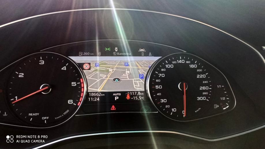 Audi A6 2.0 TDI HYBRID 18662 KM, LED, KAMERA, RADAR., 2019 god.