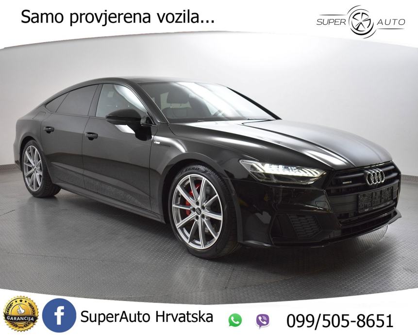 Audi A7 55 TFSIe Quat. Aut. 367 KS, 3X S LINE+VIRT+MATRIX+360+PANO+B&O, 2020 god.