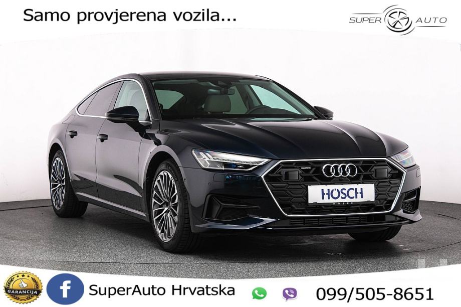 NOVO Audi A7 SB 50 TFSI e quattro 299 KS, ACC+360+4xGR SJED+MATRIX +HE ...