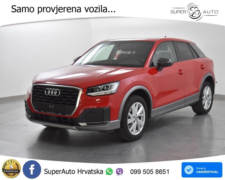 Audi Q2 30 TFSI Aut. 116 KS, LED+GR SJED+VIRT+NAVI, 2019 god.