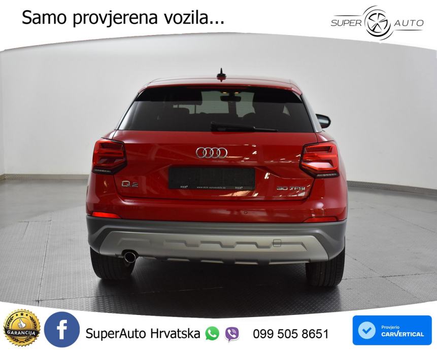 Audi Q2 30 TFSI Aut. 116 KS, LED+GR SJED+VIRT+NAVI, 2019 god.