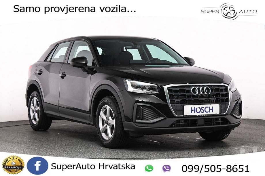 NOVO Audi Q2 35 TFSI Aut. 150 KS, LED+PDC+GR SJED+TEM+CARPLAY, 2023 god.