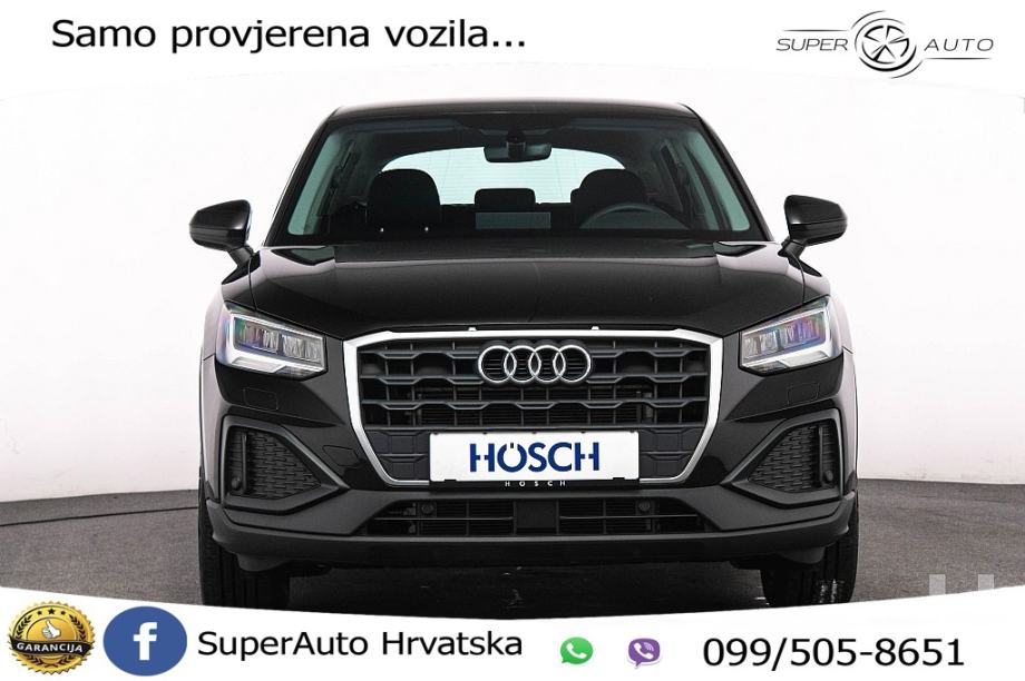 NOVO Audi Q2 35 TFSI Aut. 150 KS, LED+PDC+GR SJED+TEM+CARPLAY, 2023 god.