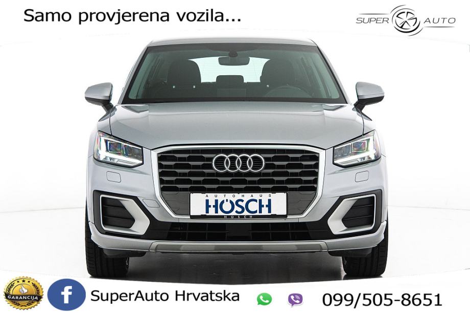 Audi Q2 35 TFSI Aut. Advanced 150 KS, LED+TEM+SHZ+CARPLAY, 2020 god.