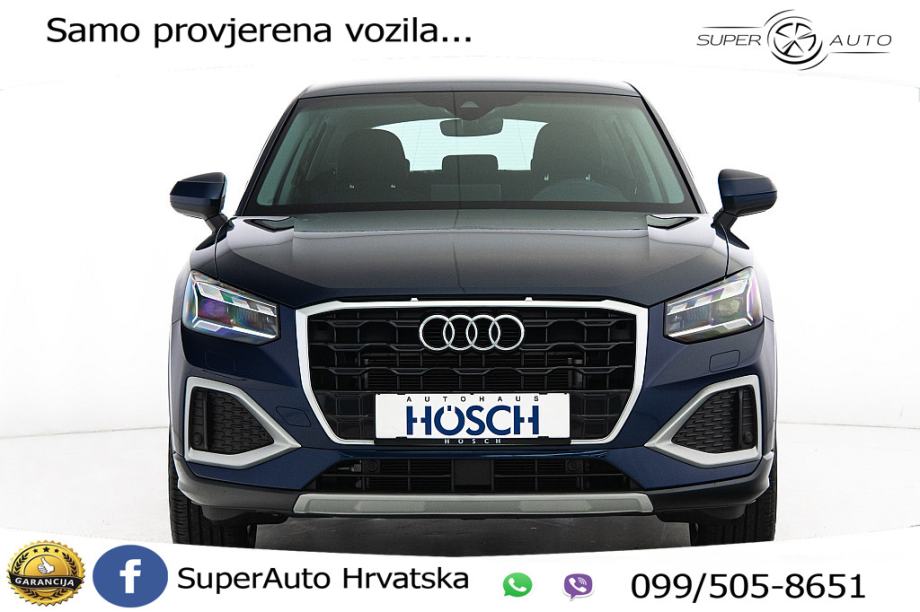 Audi Q2 35 TFSI Aut. Advanced 150 KS, MATRIX+ACC+KAM+KEYLESS+SHZ, 2022 god.