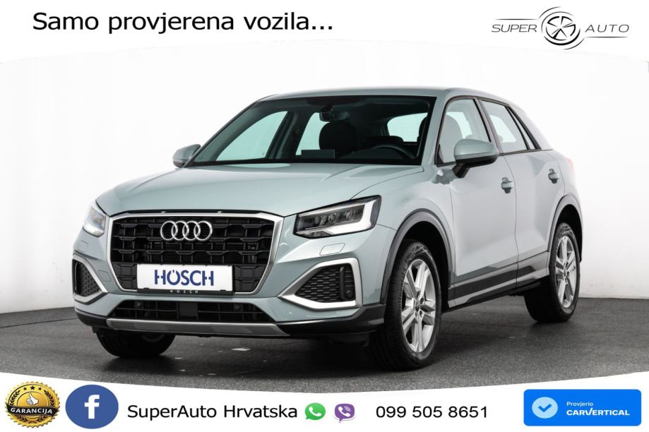 Audi Q2 35 TFSI S tronic Advanced 150 KS, ACC+GR SJED+KAM, 2024 god.