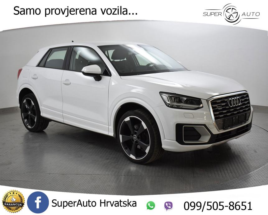 Audi Q2 40 TFSI Quatt S-Tr. Sport 190 KS, S LINE NAVI+LED+SHZ+19, 2019 god.