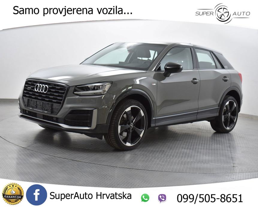 Audi Q2 Quatt 2.0 TFSI S-Tr. S LINE 190 KS, HEAD+ACC+VIRT+SHZ+LED, 2017 ...