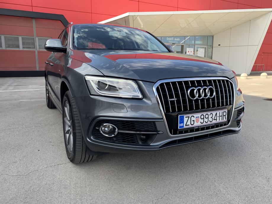 Audi Q5 2,0 TDI QUATTRO S-LINE LED RADAR KAMERA NAVI REGAN KUKA, 2016 god.
