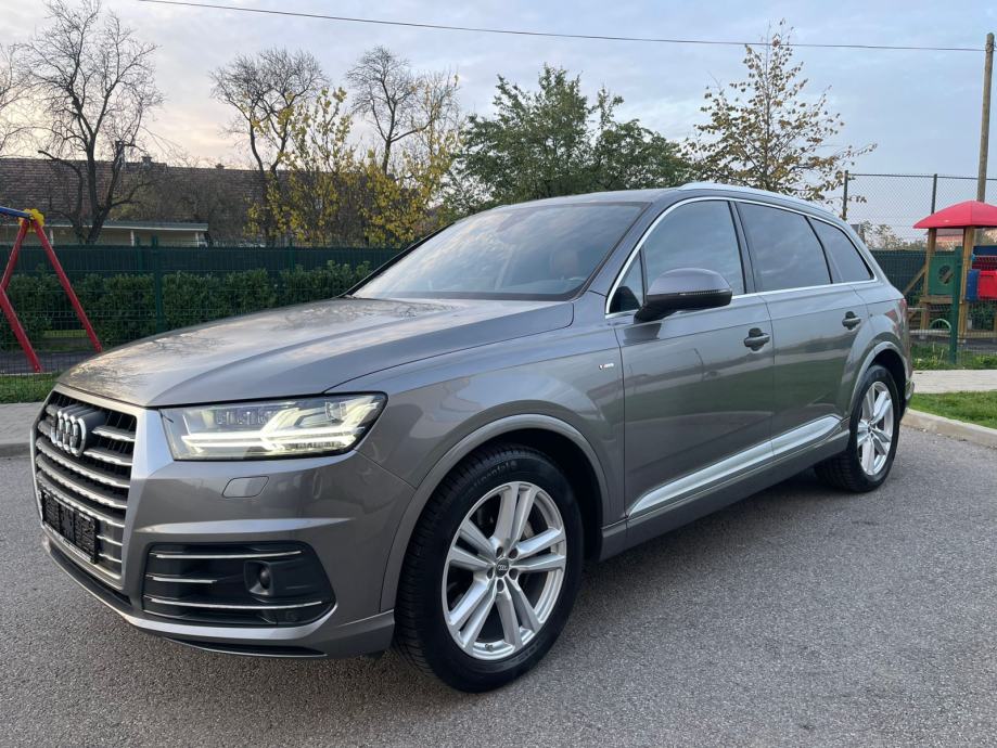 Audi Q7 3.0 TDI SLine 7 sjedala panorama ambient light servisna, 2016 god.