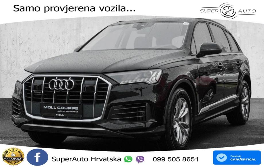 Audi Q7 55 TFSIe V6 quattro tiptronic 381 KS, ACC+ZRAČNI+4xGR SJED+360 ...